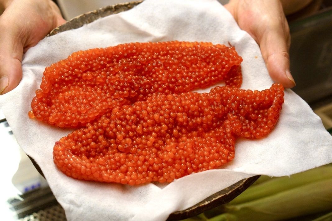 Roe - Japanese traditional Otsumami food / how Japanese people eat egg ...